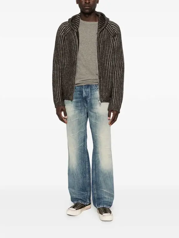 DIESEL® Denim With Logo Patch