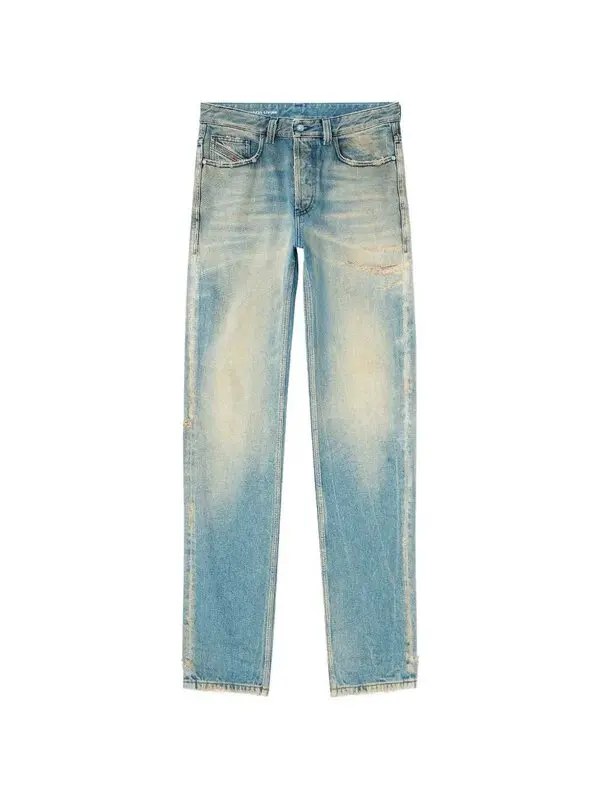 DIESEL® D-macs 09n30 Faded-effect Jeans - Blue