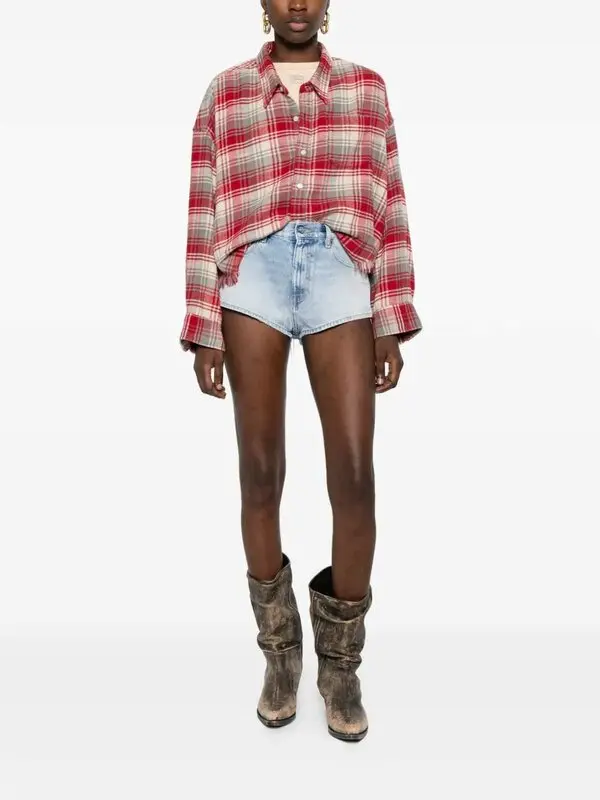 DIESEL® Distressed-look Shorts - Blue
