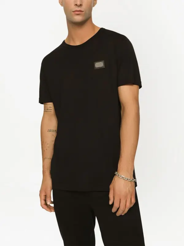Dolce & Gabbana T-shirt With Logo Plaque
