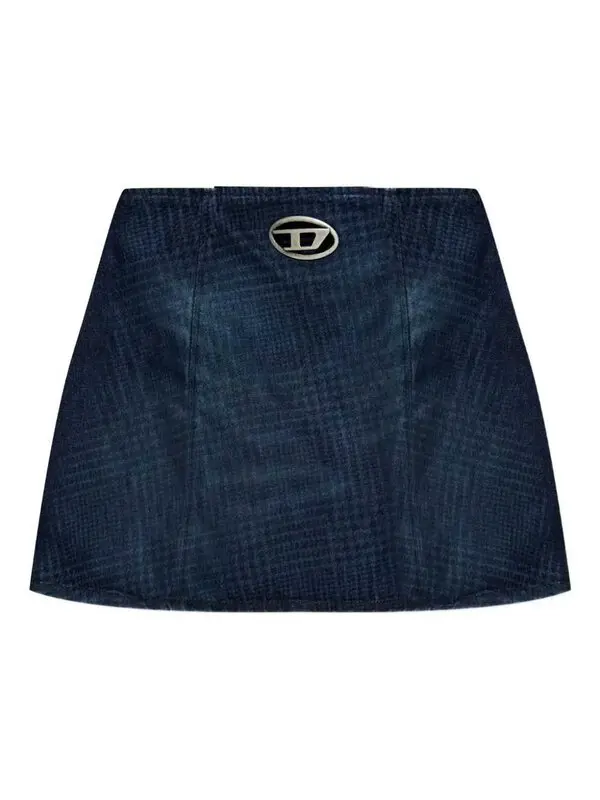 DIESEL® De-sweny-s1 Denim Miniskirt - Blue