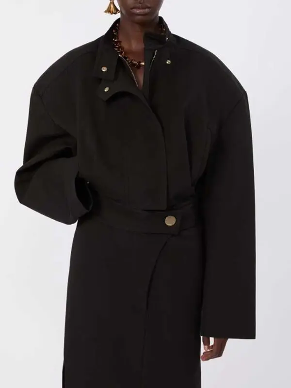 Sportmax Oversized Cotton Bomber Jacket