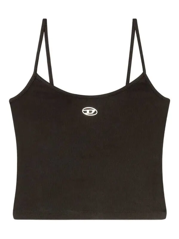 DIESEL® T-hupy Top With Logo - Black