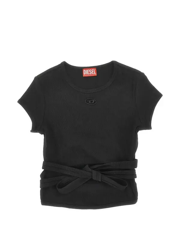 DIESEL® T-shirt With Band - Black