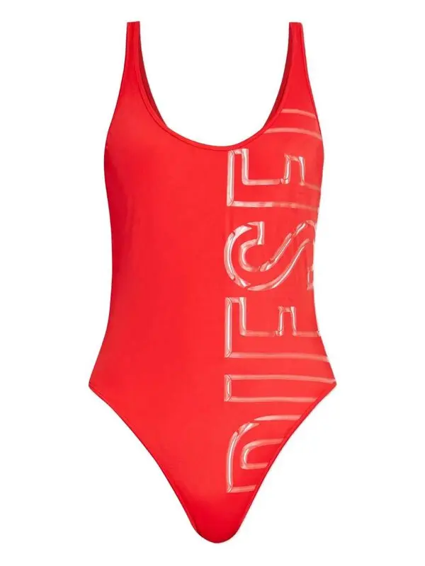 DIESEL® Pamela-d-core Logo Swimsuit - Red