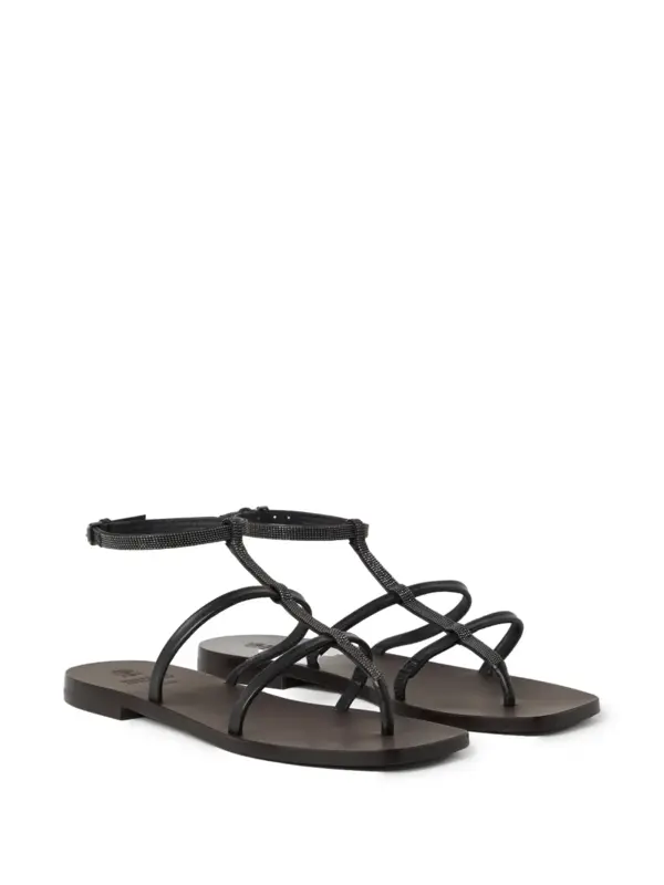 Brunello Cucinelli Leather Sandals