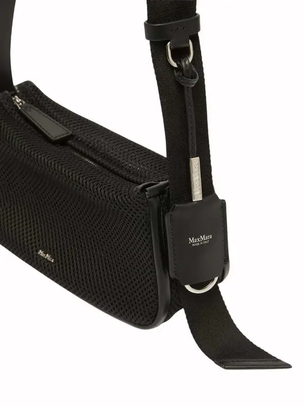 Max Mara Micro Handbag In Technical Mesh