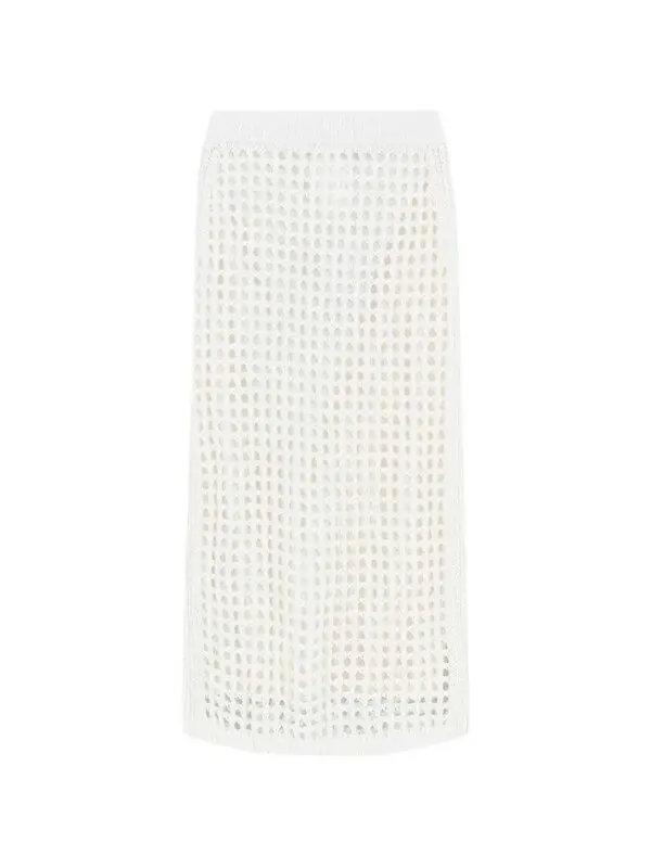 Max Mara Openwork Skirt