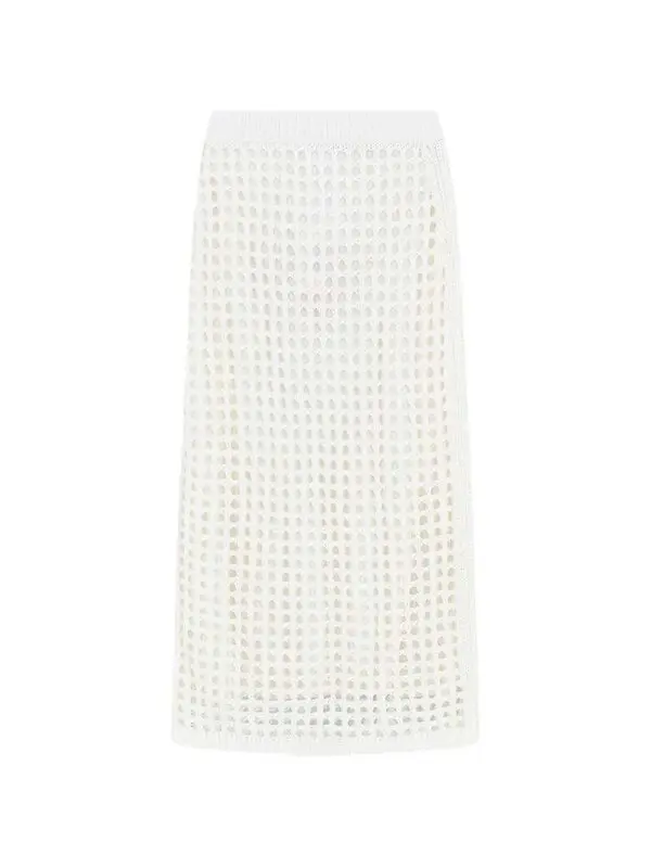 Max Mara Openwork Skirt