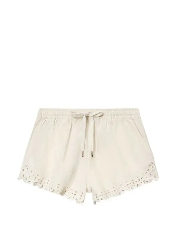 MARANT ETOILE Balyme Drawstring Shorts - White