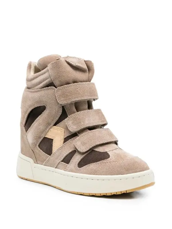 MARANT Im3 Suede High-top Sneakers - Brown