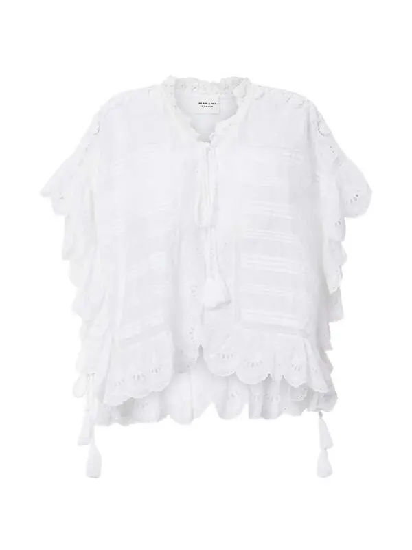 MARANT ETOILE Payton Blouse - White