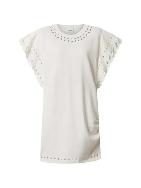 MARANT ETOILE Orlane Short Dress - Nude & Neutrals