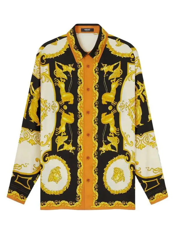 Versace Baroque Print Shirt - Multi