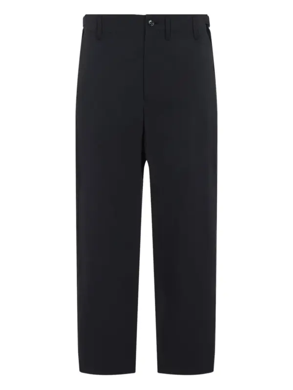 LEMAIRE Pants With Button Closure - Black