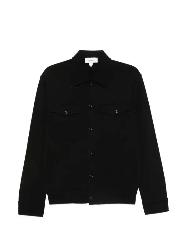LARDINI Button-down Cardigan With Flap Pockets