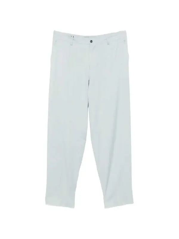 Dolce & Gabbana Shantung Viscose Trousers - Blue