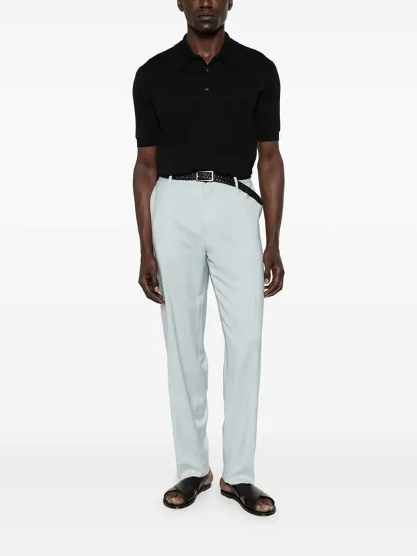Dolce & Gabbana Shantung Viscose Trousers