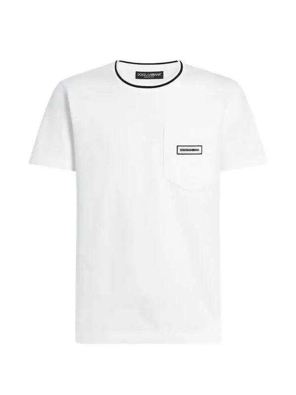 Casablanca Cotton T-shirt With Logo - White