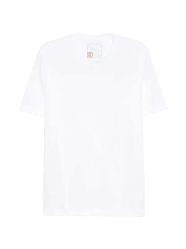 Marco Pescarolo Short-sleeved Crew-neck T-shirt - White