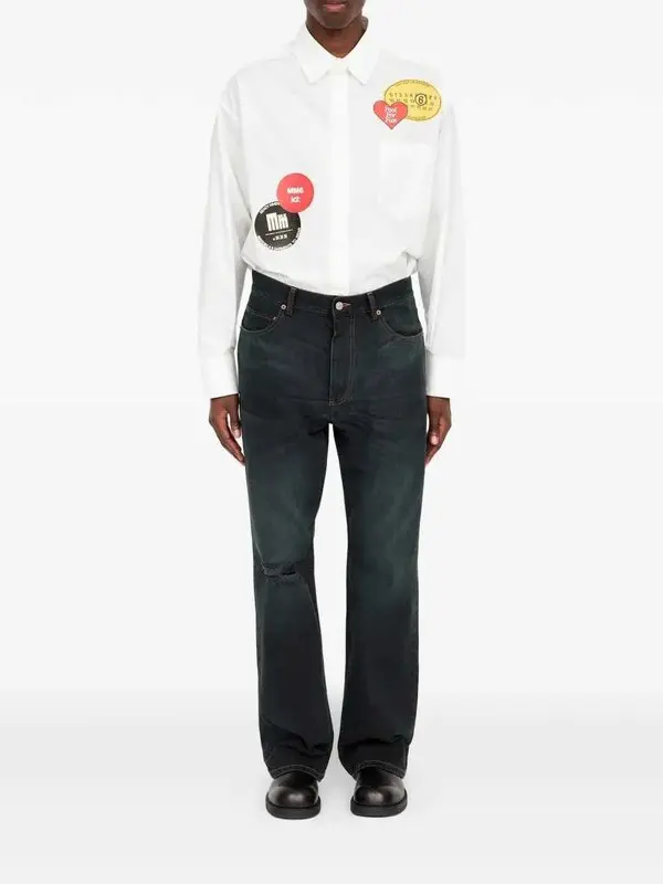 Amiri Straight-leg Jeans - Blue