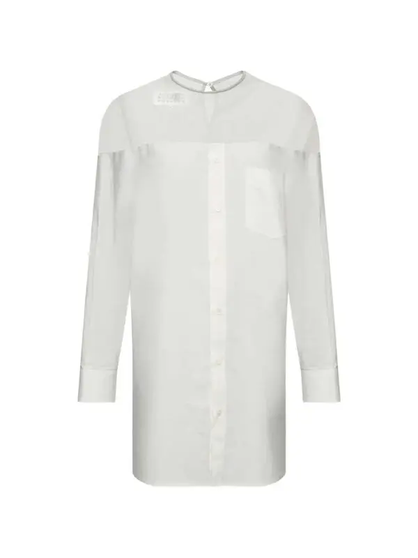 MAISON MARGIELA Cotton Shirt With Cuffs - White