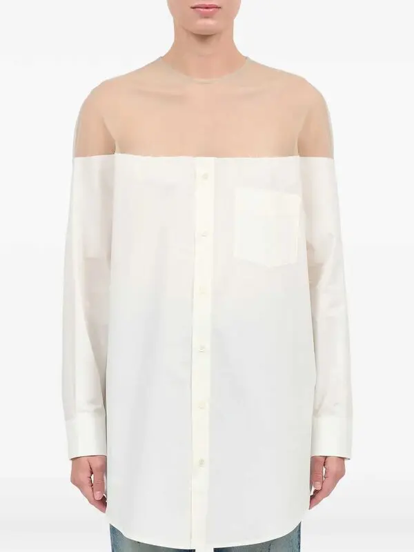 MAISON MARGIELA Cotton Shirt With Cuffs