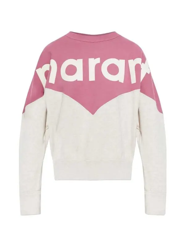 MARANT ETOILE Houston Sweatshirt With Color-block Design - Multi