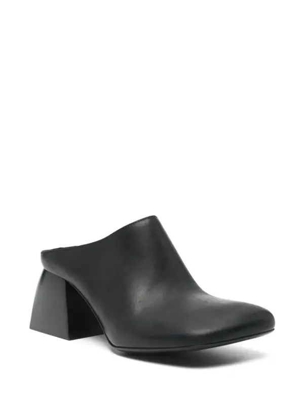UMA WANG 60mm Leather Mules