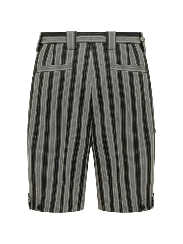 Versace Striped Tailored Shorts