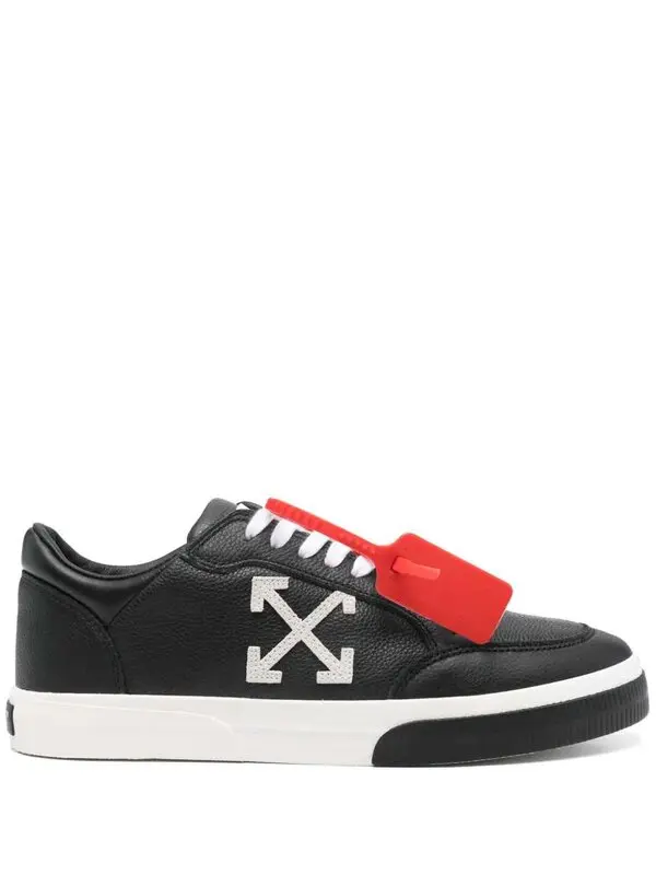Off-White New Low Vulcanized Sneakers - Black