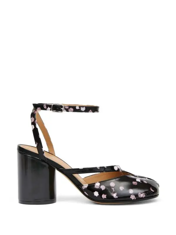 Versace Printed Pumps - Black