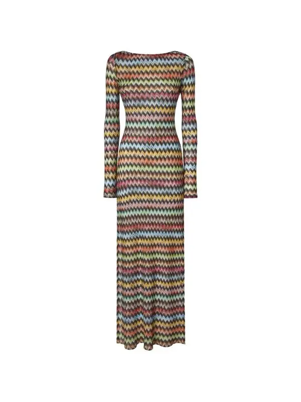 Missoni Beach Cover-up With Zigzag Pattern
