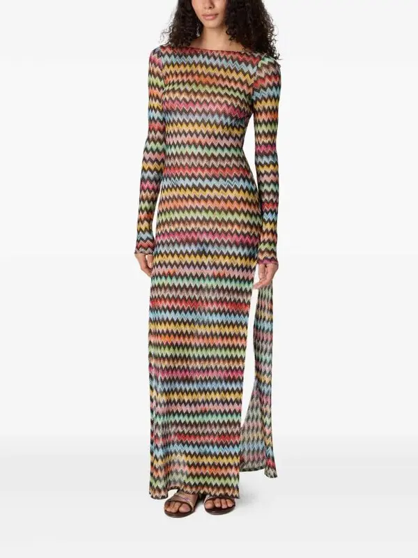 Missoni Beach Cover-up With Zigzag Pattern