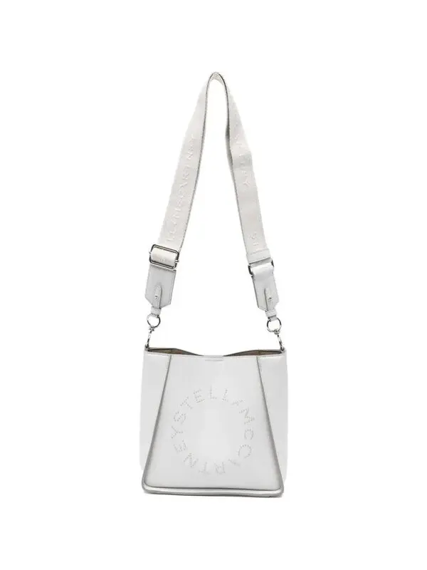Stella McCartney Logo Detail Shoulder Bag - Grey
