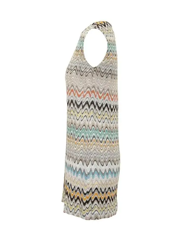 Missoni Zigzag Knit Sleeveless Dress