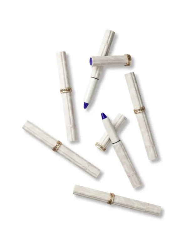 Off-White Imprint Maze Pencil - Blue