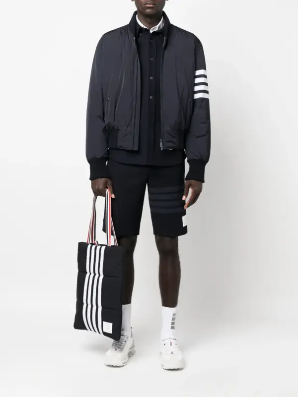 Thom Browne Bomber Jacket With 4-stripe Detail
