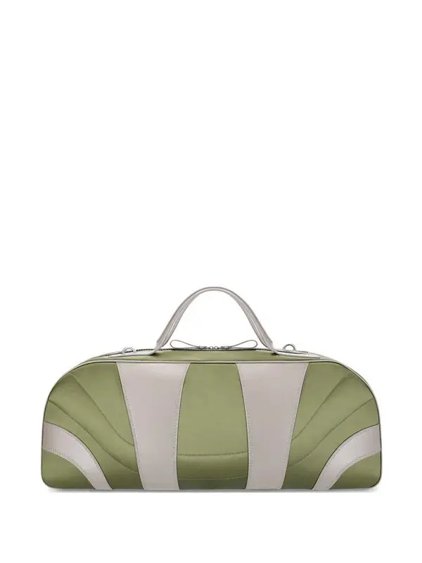 Dries Van Noten Paneled Bag - Green