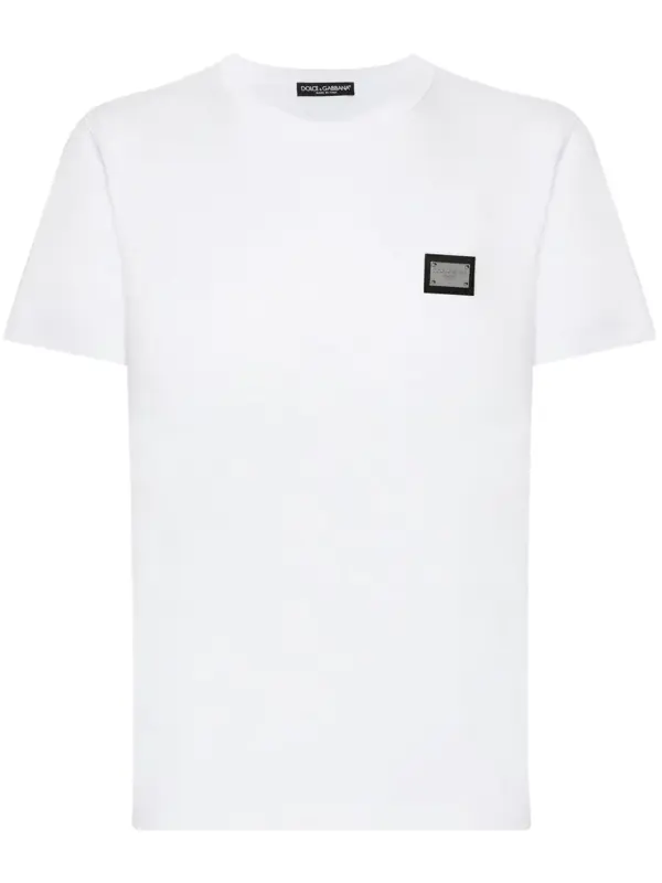 Dolce & Gabbana Dg Essentials Crew Neck T-shirt - White