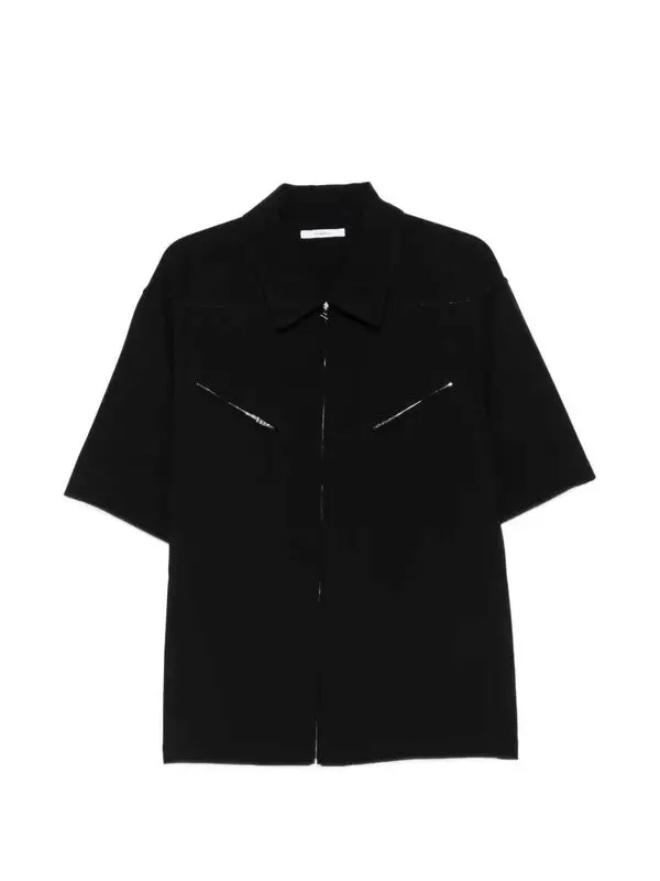 Givenchy Zip-up Shirt Jacket - Black