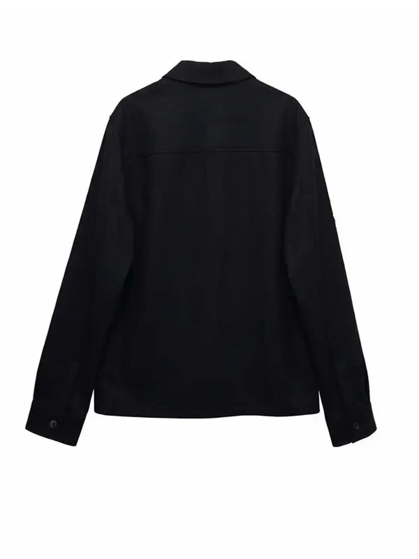 Marco Pescarolo Givenchy Zip-up Shirt Jacket - Black