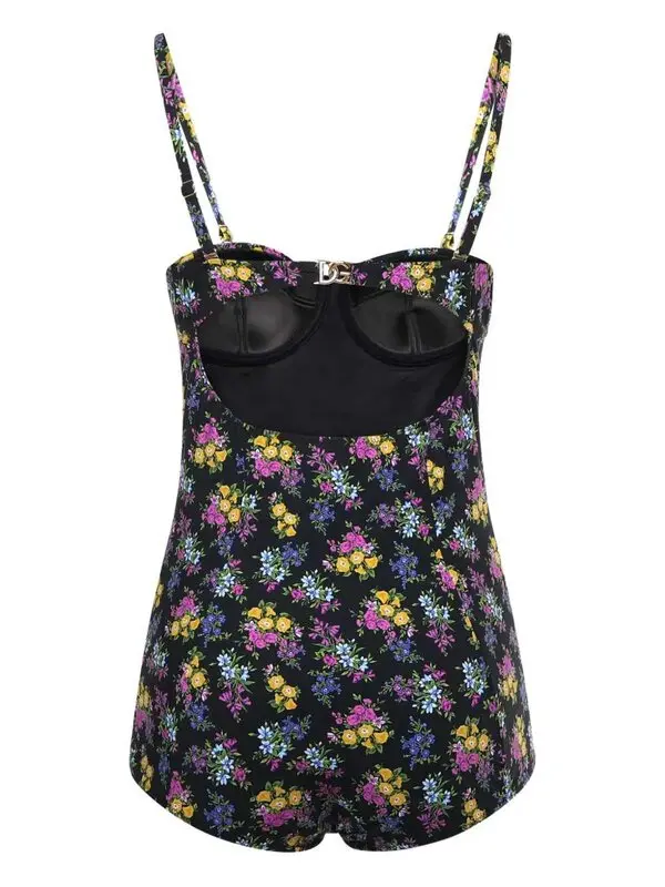 Dolce & Gabbana Floral Swimsuit - Multi