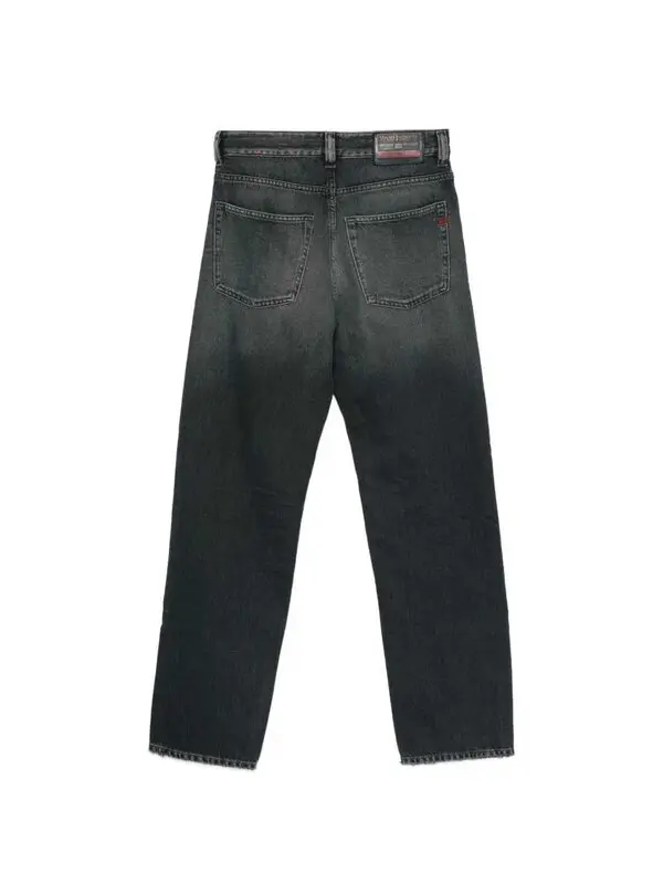 DIESEL® 1988 D-ark Distressed Straight-leg Jeans