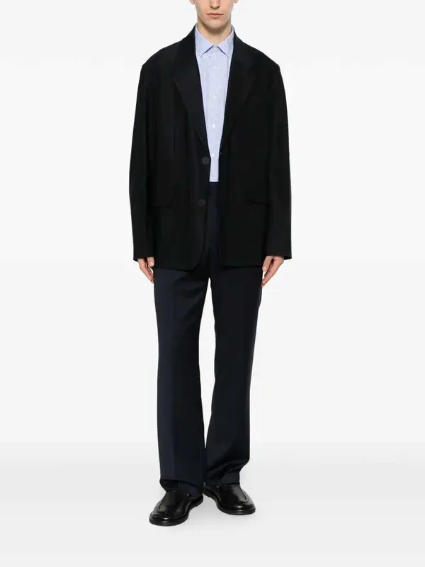 LARDINI Papalu Trousers With Pressed Crease