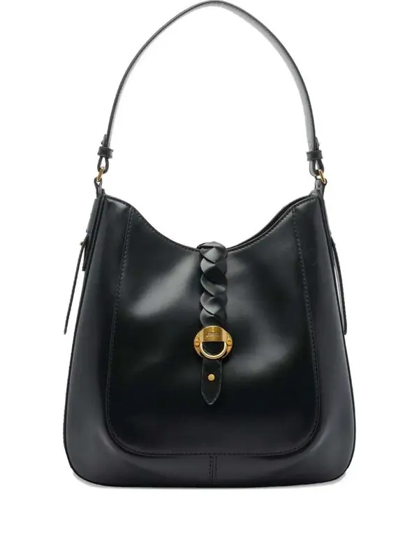 MARANT Altay Crossbody Bag With Braided Details - Black