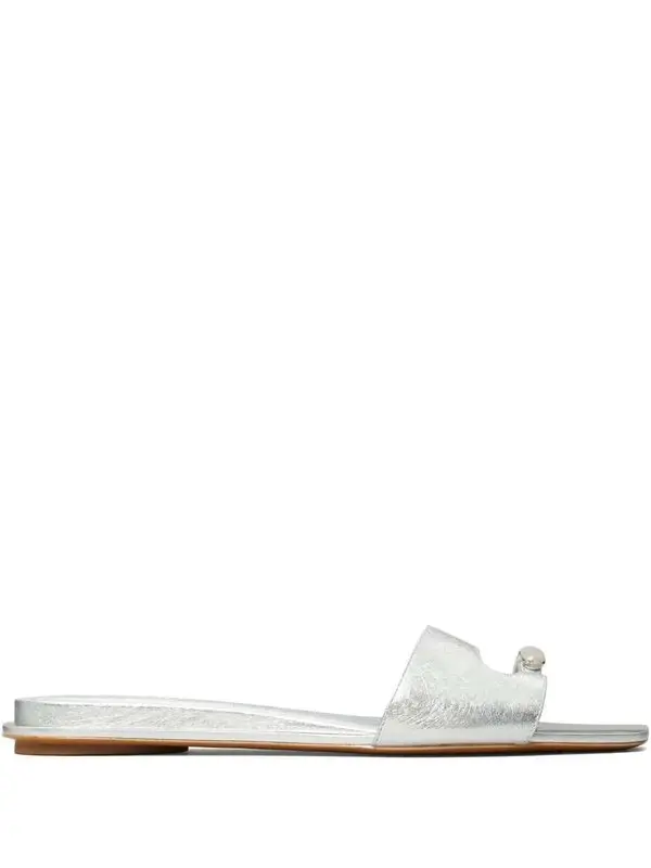Tory Burch Pierced Slides