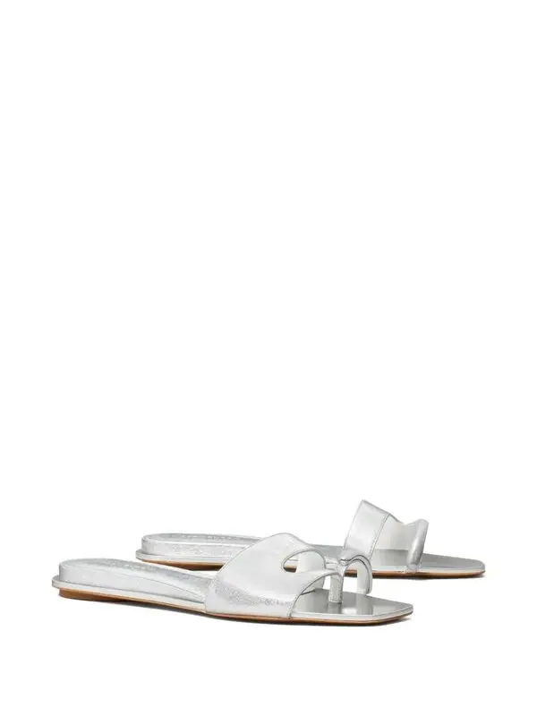 Tory Burch Pierced Slides