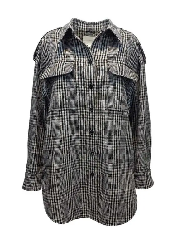 Stella McCartney Plaid Wool Shirt