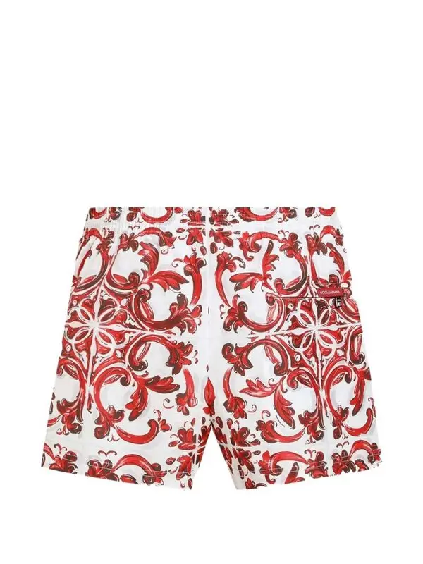 Dolce & Gabbana Majolica Print Swimsuit